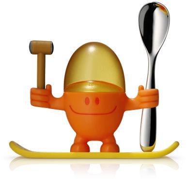 WMF Eierkocher WMF McEgg Eierbecher orange für Kinder.