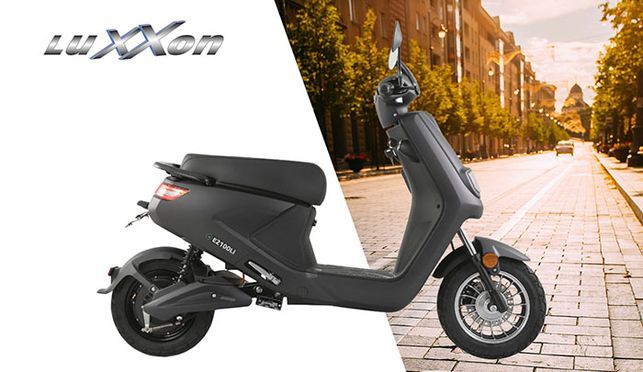 Luxxon E-Motorroller E2100Li, 45 km/h, bis zu 45 km Reichweite, Lithium ...
