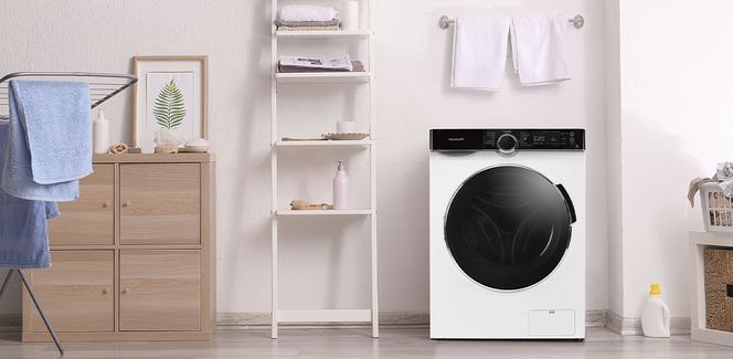 Hanseatic Waschmaschine HWMK714B, 7 kg, 1400 U/min, Nachtwaschprogramm ...