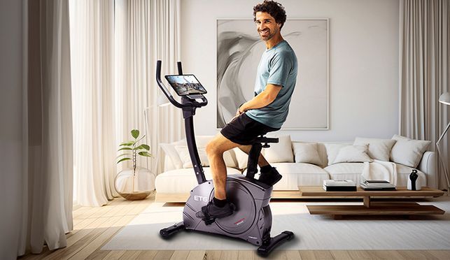 Christopeit Sport® Heimtrainer Fitnessgerät Ergometer ET 6 schwarz, 24 ...