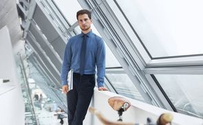 OLYMP T-Shirt 5660/32 T-Shirt indigo