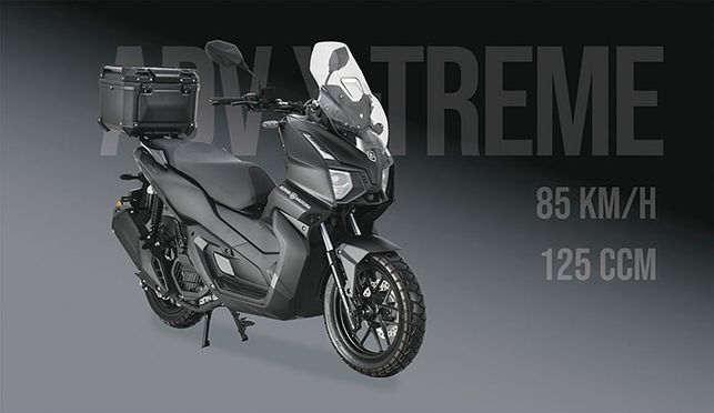 Alpha Motors Motorroller ADV X-treme 125 ccm EURO 5+ (mit/ohne Topcase ...