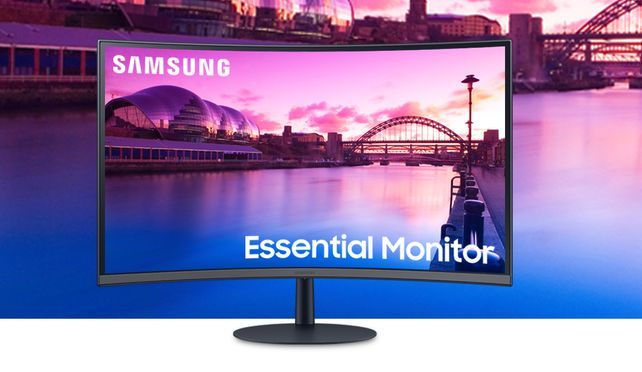 Samsung S27C390EAU Curved-LED-Monitor (68,6 cm/27 ", 1920 x 1080 px ...