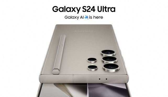 Samsung Galaxy S24 Ultra 256GB Smartphone (17,25 cm/6,8 Zoll, 256 GB Speicherplatz, 200 MP ...
