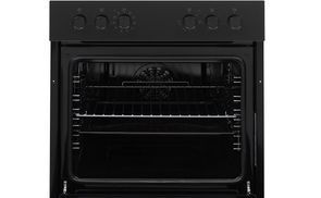 Telefunken Elektro-Herd-Set ECH65A-B, VapClean, Einbauherdset, 65 L ...