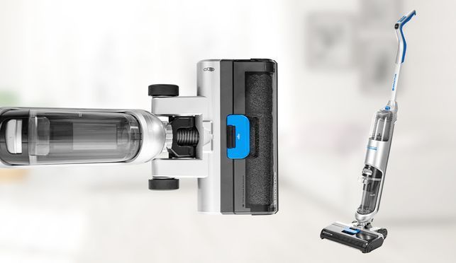 Genius Akku-Bodenstaubsauger INVICTUS WD7 Kabelloser Nass- und ...