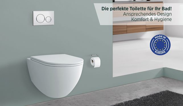 ᐅ Alpenberger WC-Komplettset - Toilette mit Spülkasten - Vorwandelement ...