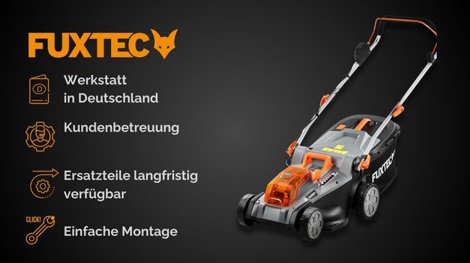 FUXTEC Akkurasenmäher FX-E2RM43SET, 43 cm Schnittbreite, 43 cm ...