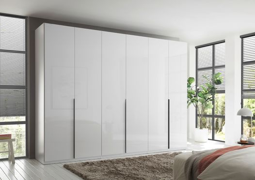 Luxus Kleiderschrank Hochglanz Weiss Drehtueren Ebenbild
