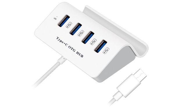 Bolwins Q19C USB-C USB 3.0 OTG Hub Adapter Data Bracket Handyhalter ...