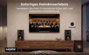 Ultimea BS-3 3-Way Bookshelf Speakers Regal-Lautsprecher Edge Horn ...