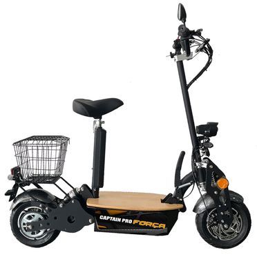 Forca E-Scooter Captain Pro Elektro-Scooter bis 50 km/h Topspeed - 40AH ...