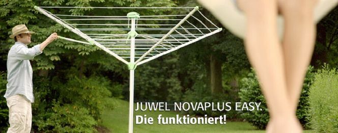 Juwel Wäschespinne Juwel Wäschespinne Novaplus 500 Easy (Wäscheschirm ...