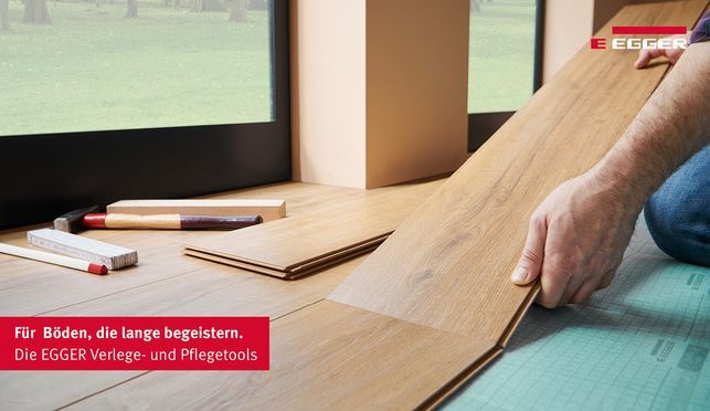 EGGER Clean-it Fussbodenreiniger (1-St. für Laminat, Korkboden und ...