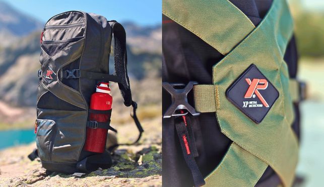 XP Freizeitrucksack Metalldetektor Backpack 280 Rucksack + Fundtasche ...