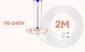 CkeyiN Lockendreher 3 Fässer 22mm Wasserwellen-Lockenstab, 80-230 ...