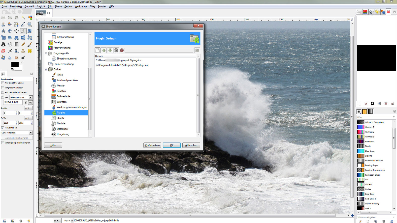GIMP mit Plugins erweitern – neue Funktionen hinzufügen | UPDATED