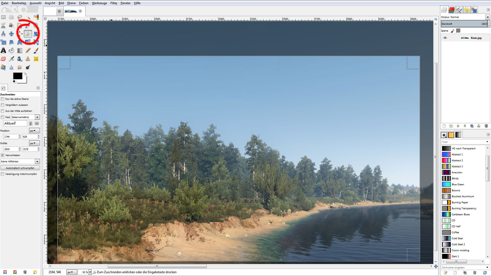 Gimp-Tutorial: Bilder zuschneiden leicht gemacht