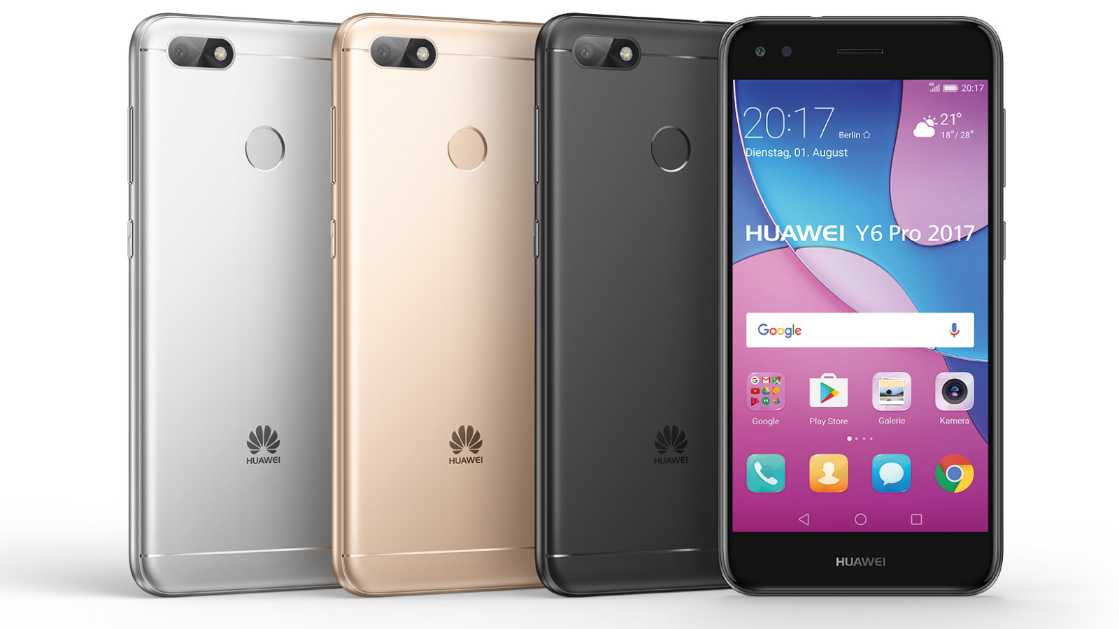 Huawei Y6 Pro 2017: Einsteiger-Modell ab September | UPDATED