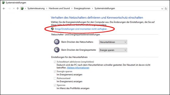 Windows 10: Schnellstart-Modus aktivieren oder deaktivieren | UPDATED