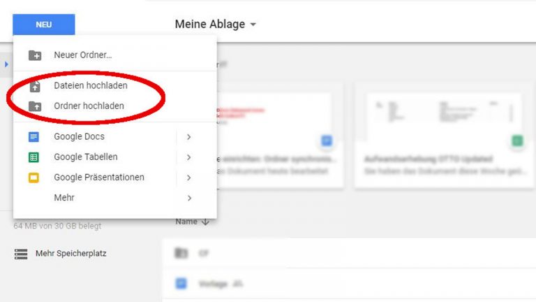 Google Drive einrichten: Ordner freigeben & Co. | UPDATED