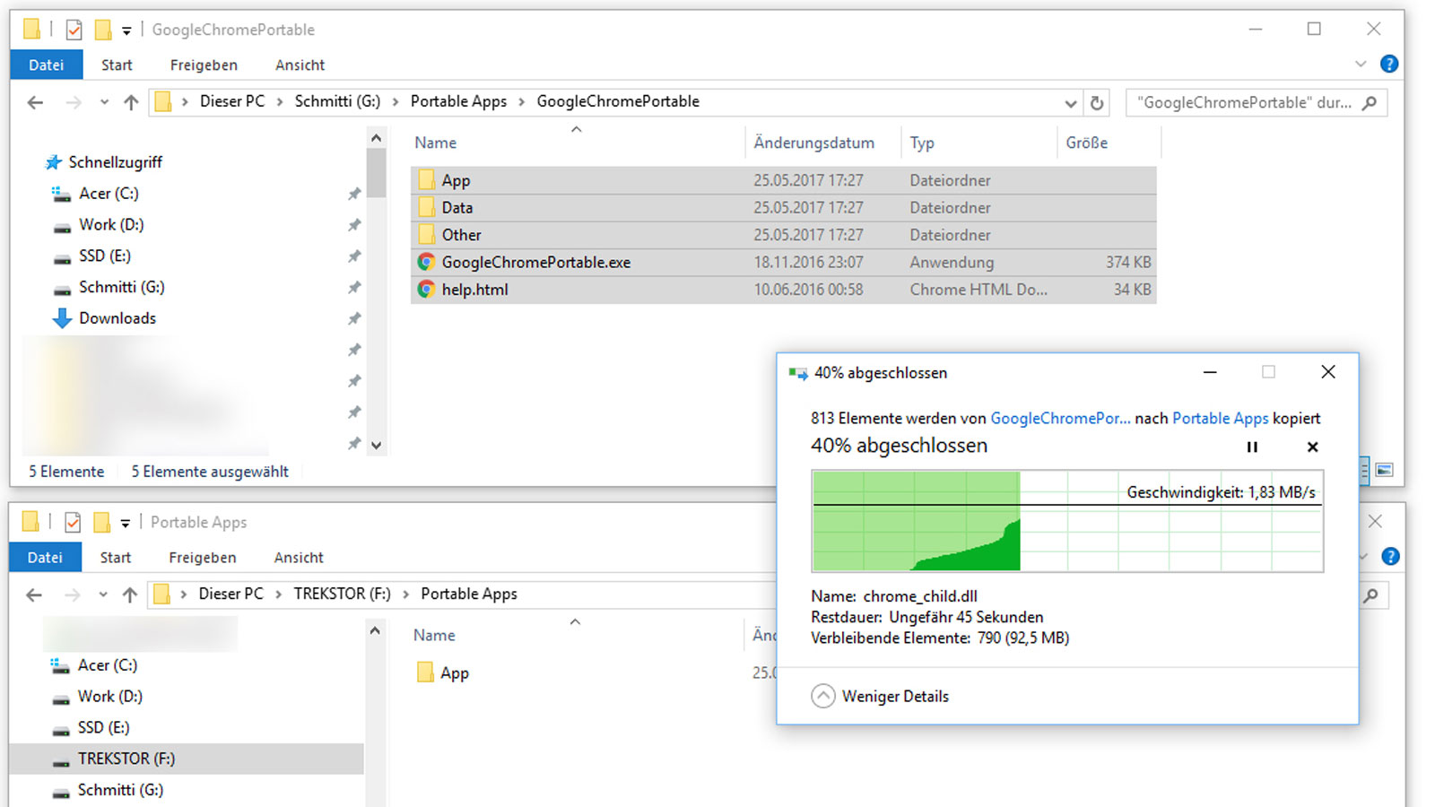 Portable Apps: So installierst du Apps auf dem USB-Stick