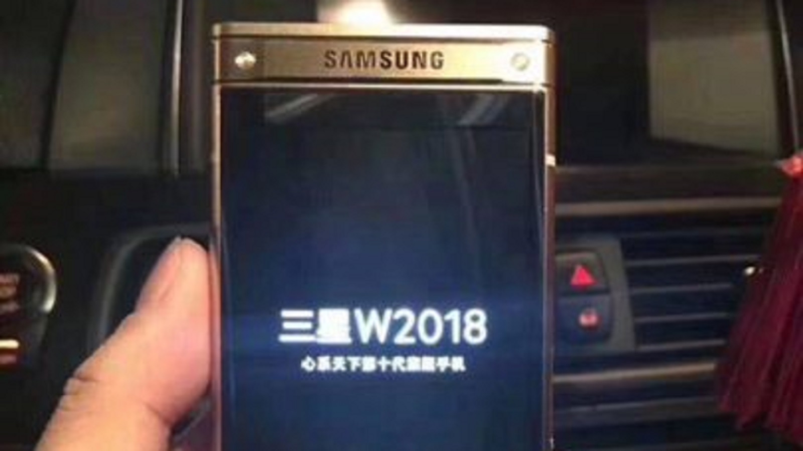 Samsung SM-W2018: Bilder von neuem Klapp-Handy geleakt | UPDATED