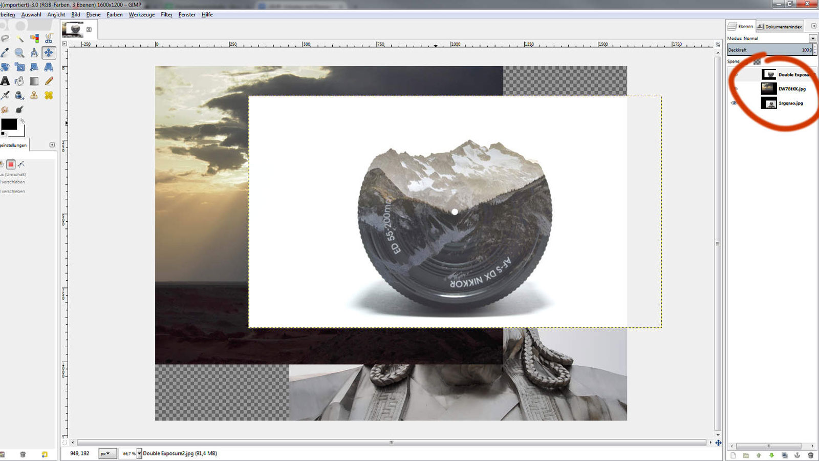 GIMP: Arbeiten mit Ebenen – das kann das Feature | UPDATED