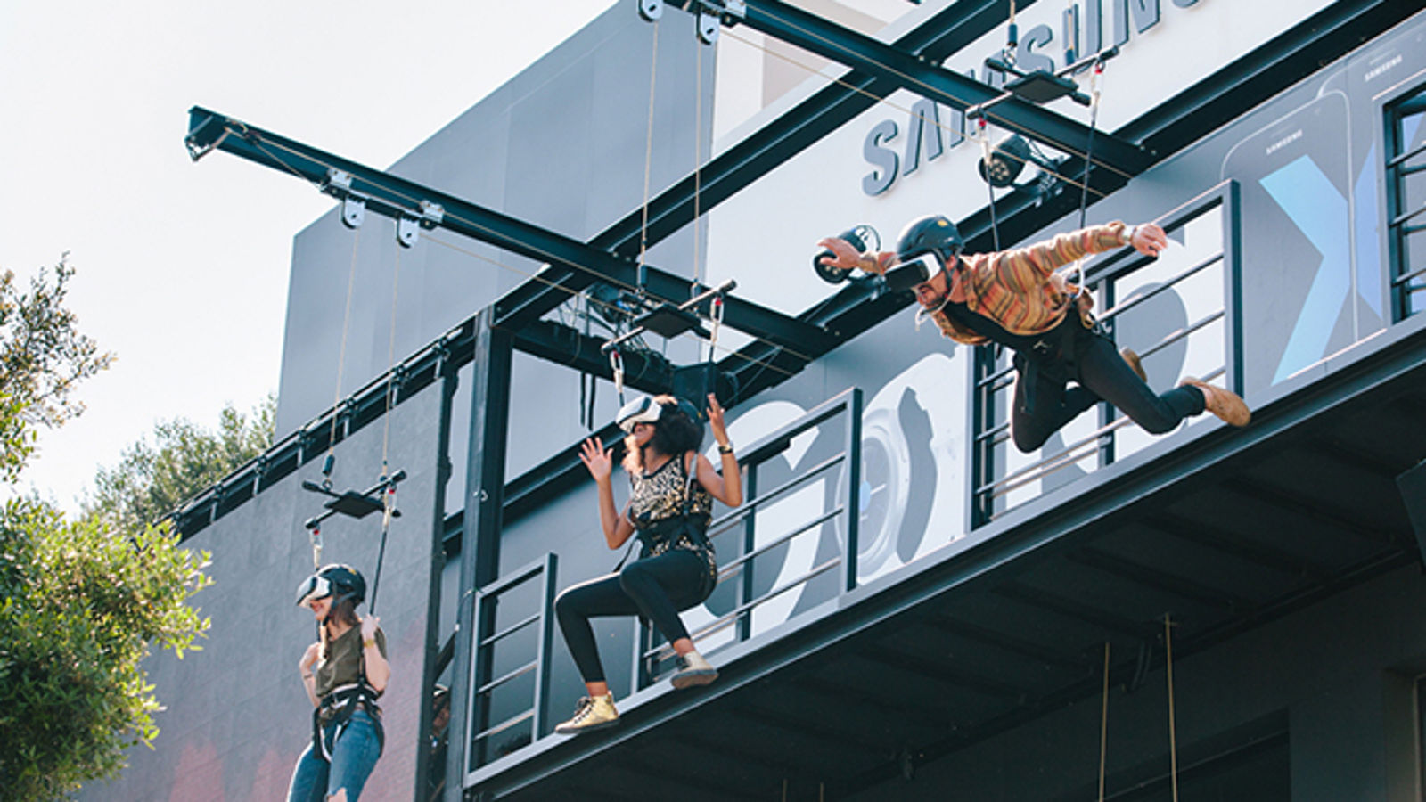 Dank Virtual Reality: Samsung Indoor Skydiving VR | UPDATED