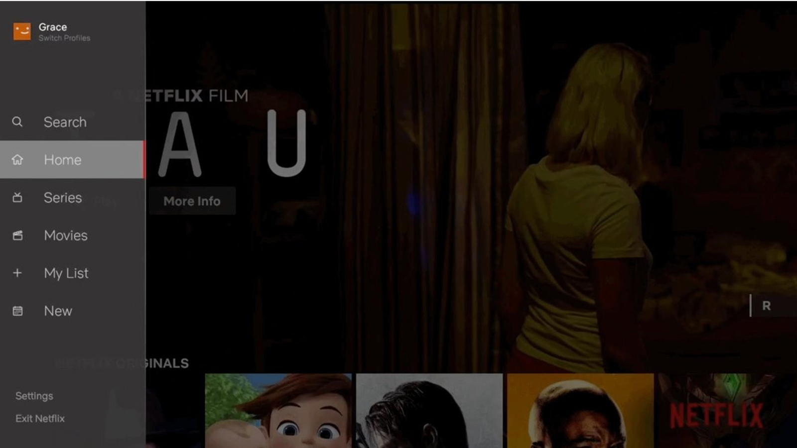 Netflix verbessert Navigation für TV-Oberfläche | UPDATED