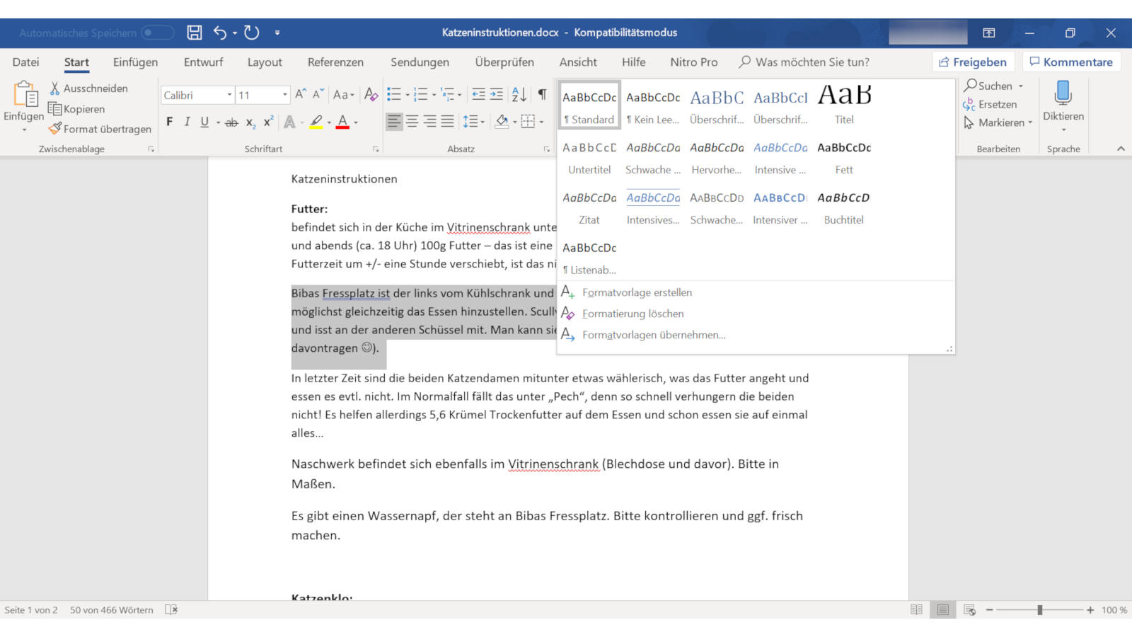 Wie du mit Formatvorlagen in Word arbeitest | UPDATED