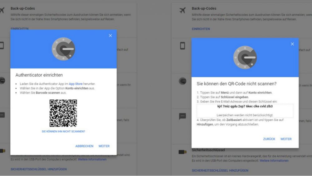 Google Authenticator: Back-up erstellen & übertragen | UPDATED