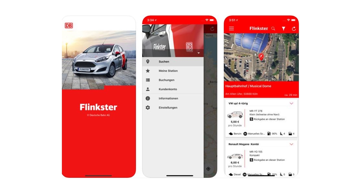 Carsharing-Apps für iOS und Android | UPDATED