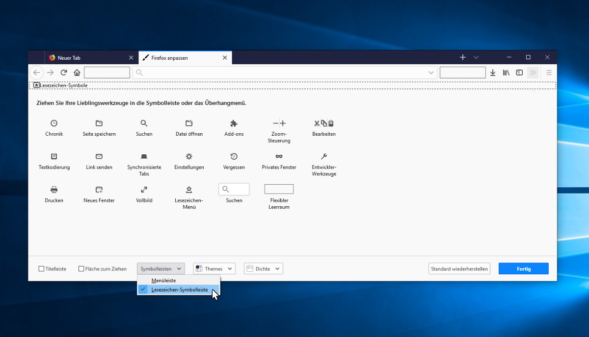 Lesezeichen-Symbolleiste wiederherstellen: So geht es | UPDATED