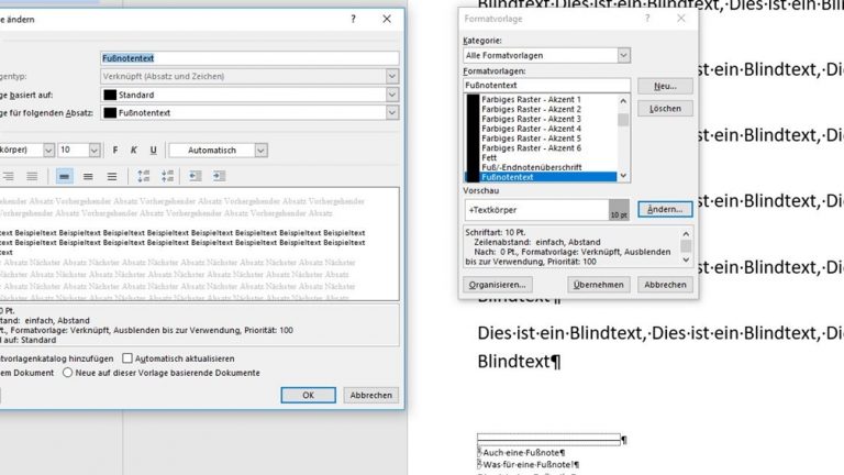Fußnote in Word einfügen und formatieren | UPDATED