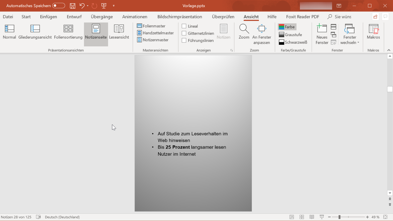 PowerPoint: Notizen einfügen, anzeigen & drucken | UPDATED