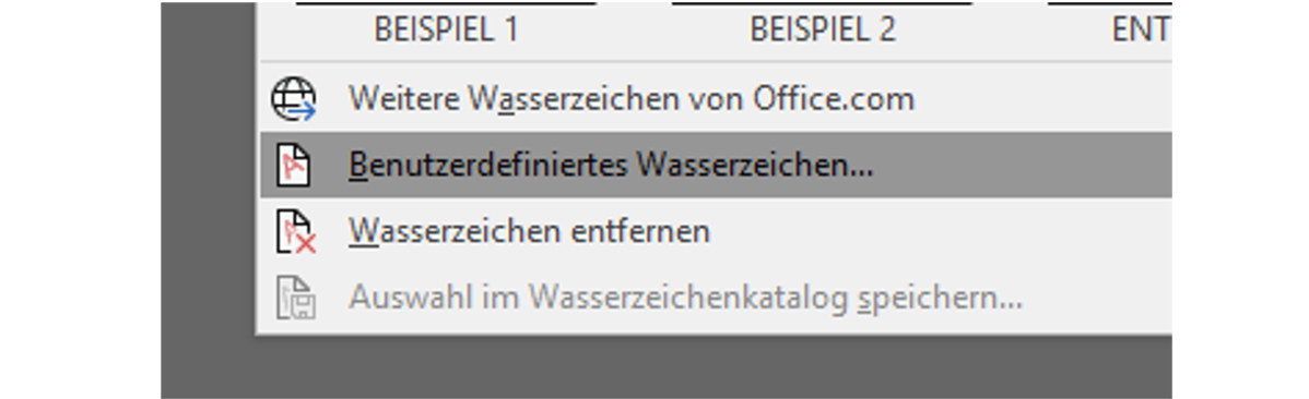 Wasserzeichen in Word erstellen und bearbeiten | UPDATED