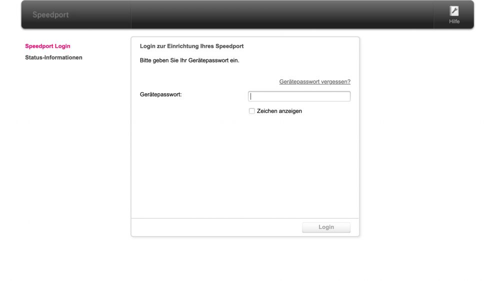 Speedport.ip: Anmeldung, Login und WLAN-Einstellungen | OTTO