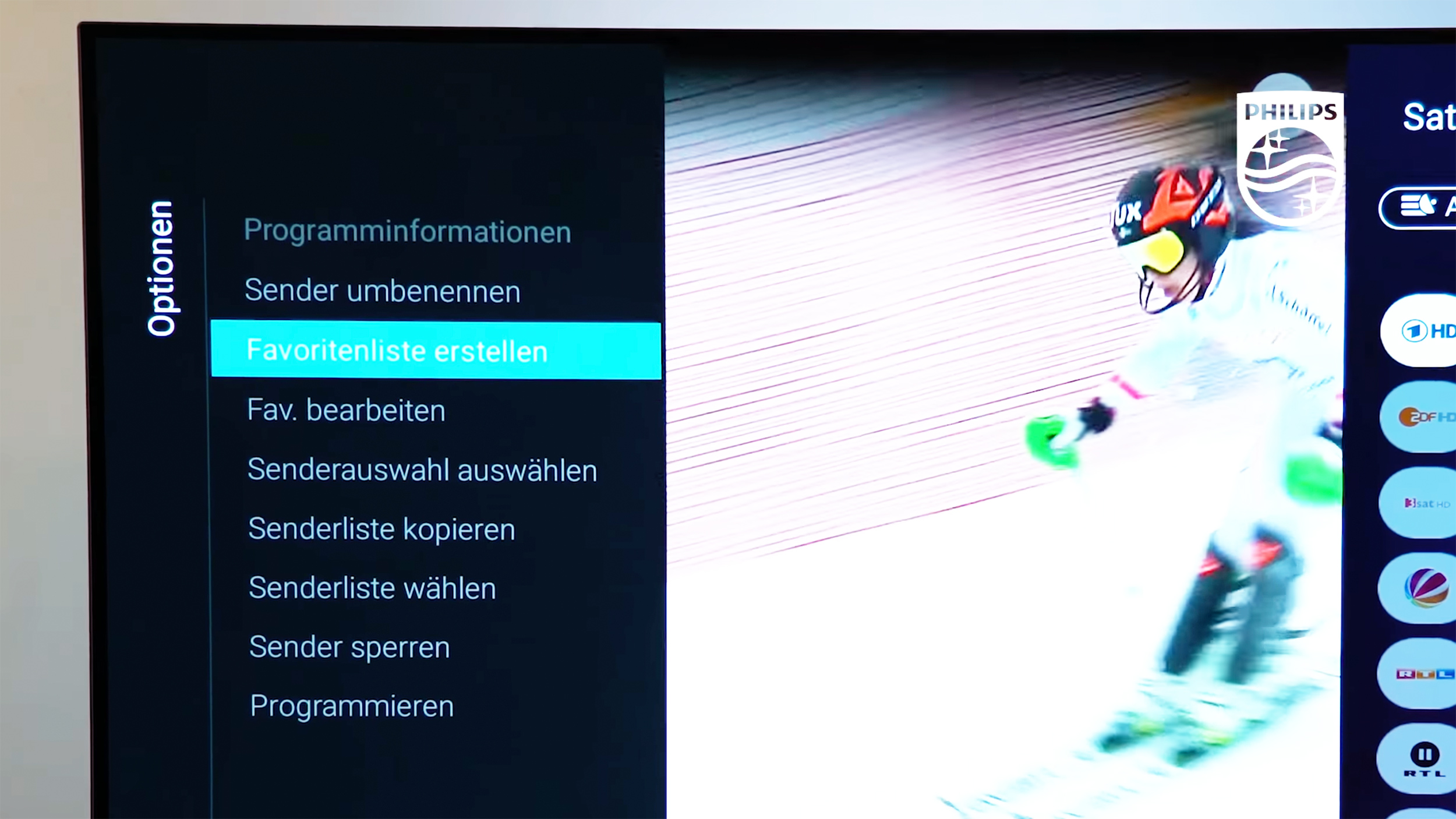 Philips-TV: So suchst du Sender und sortierst sie | OTTO