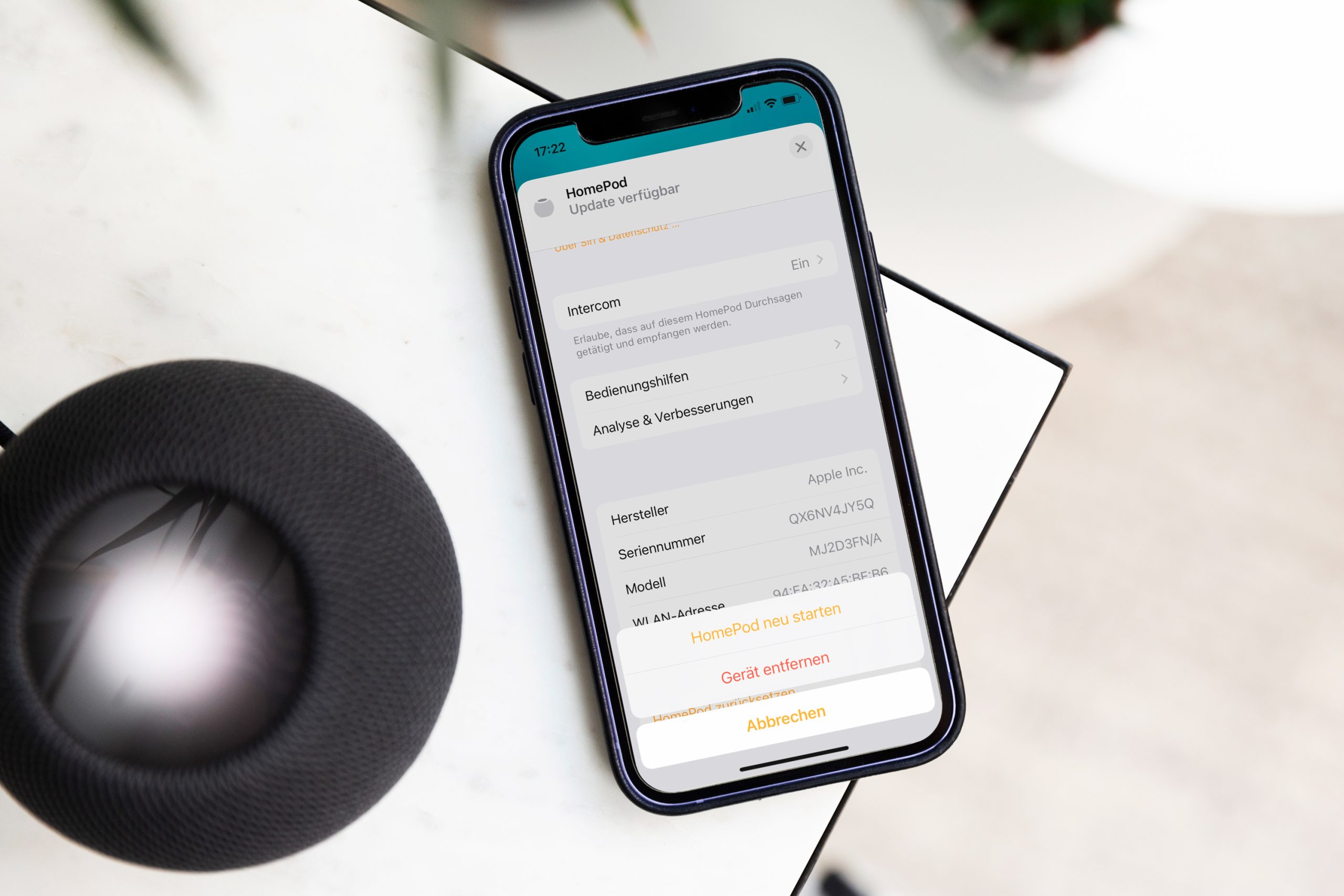 HomePod (mini) zurücksetzen: Auf Werkseinstellung | OTTO