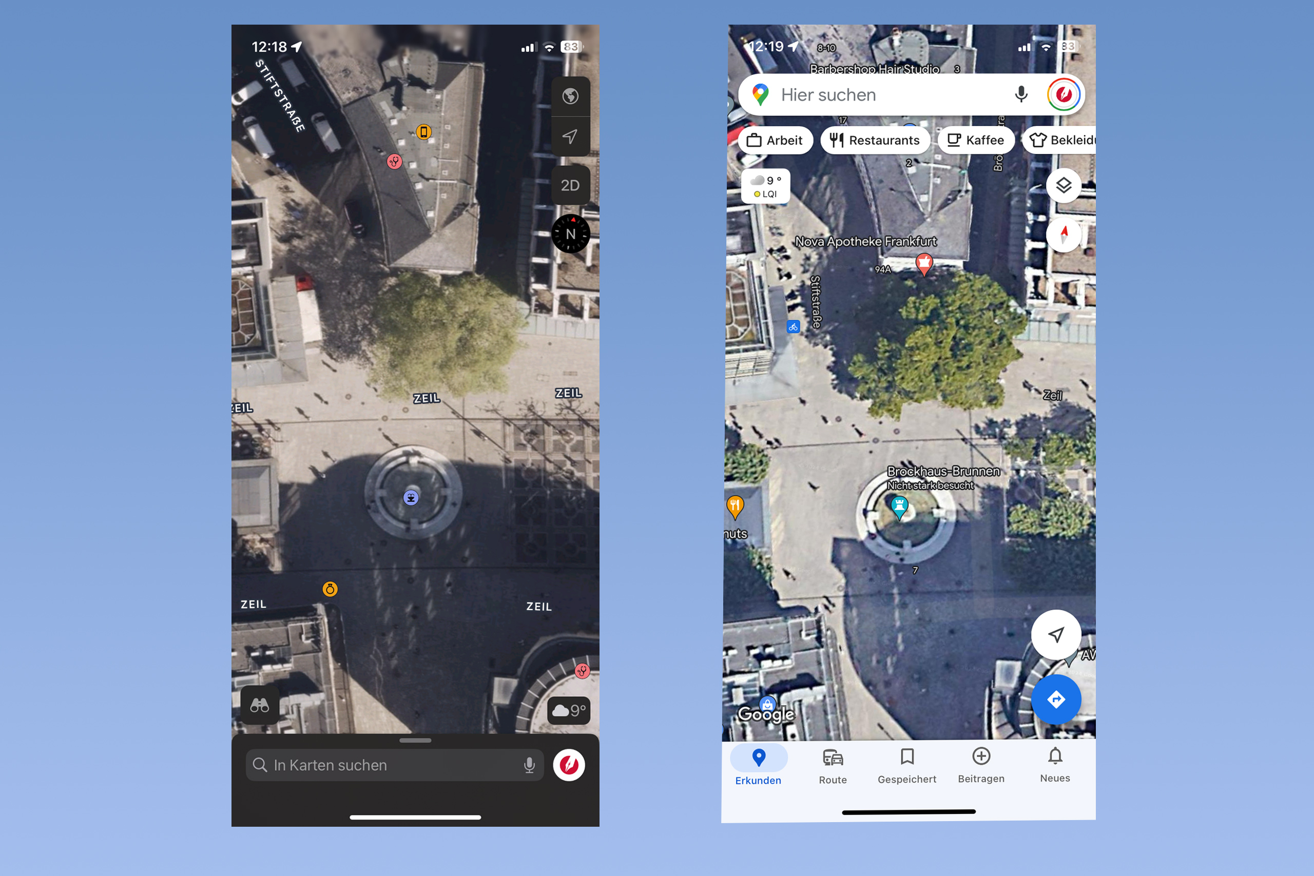 Apple Maps vs. Google Maps: Welche App navigiert dich besser? | OTTO
