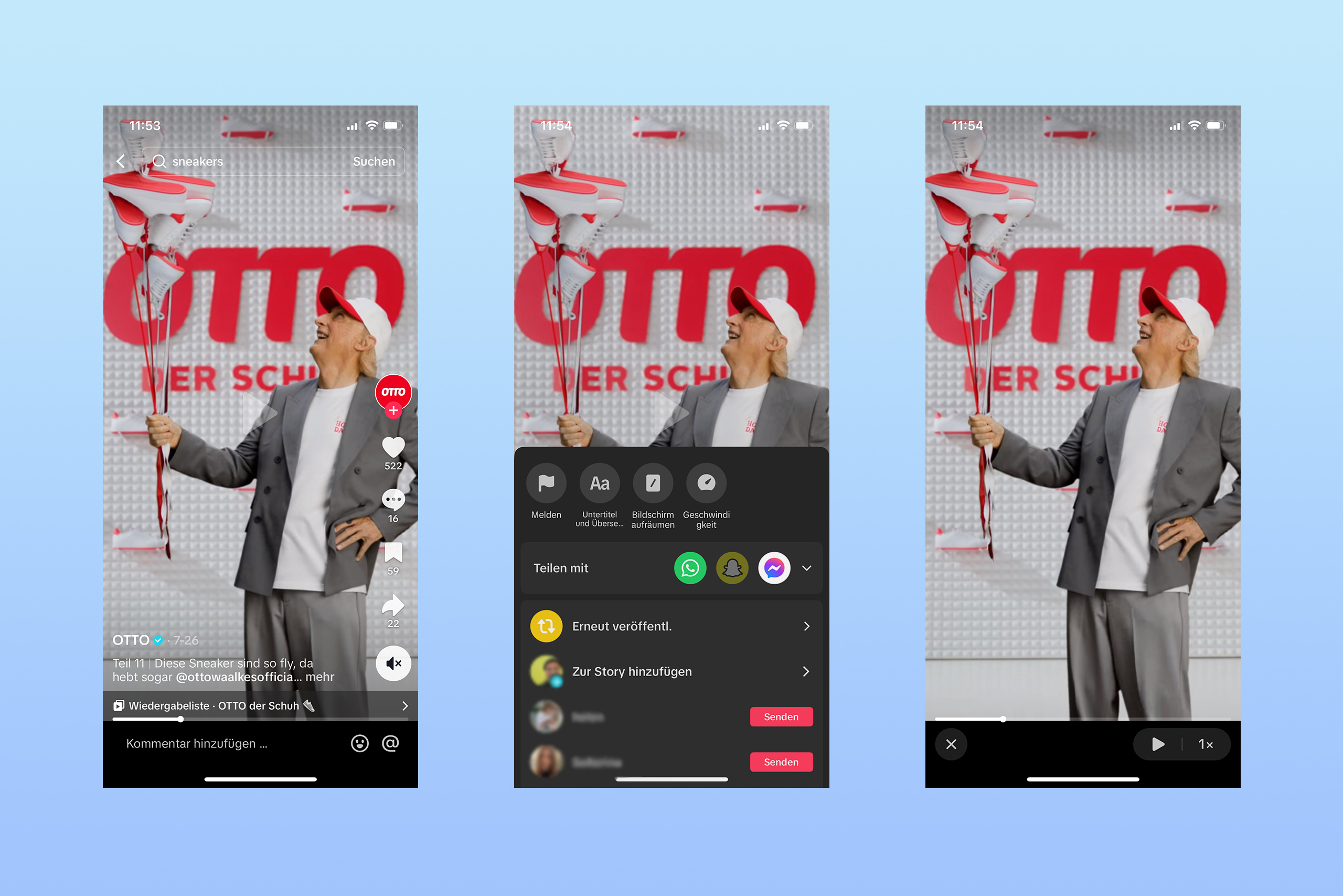 TikTok Clear Mode: Aufgeräumter Bildschirm per Swipe | OTTO